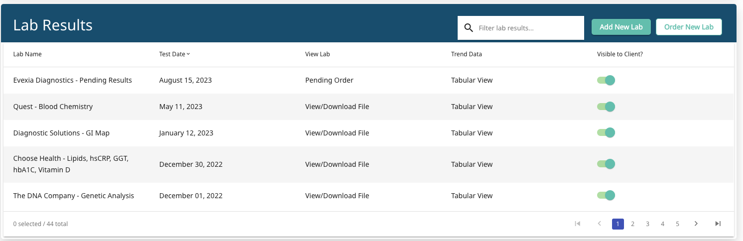 How to Download or Delete Lab Results – Biocanic