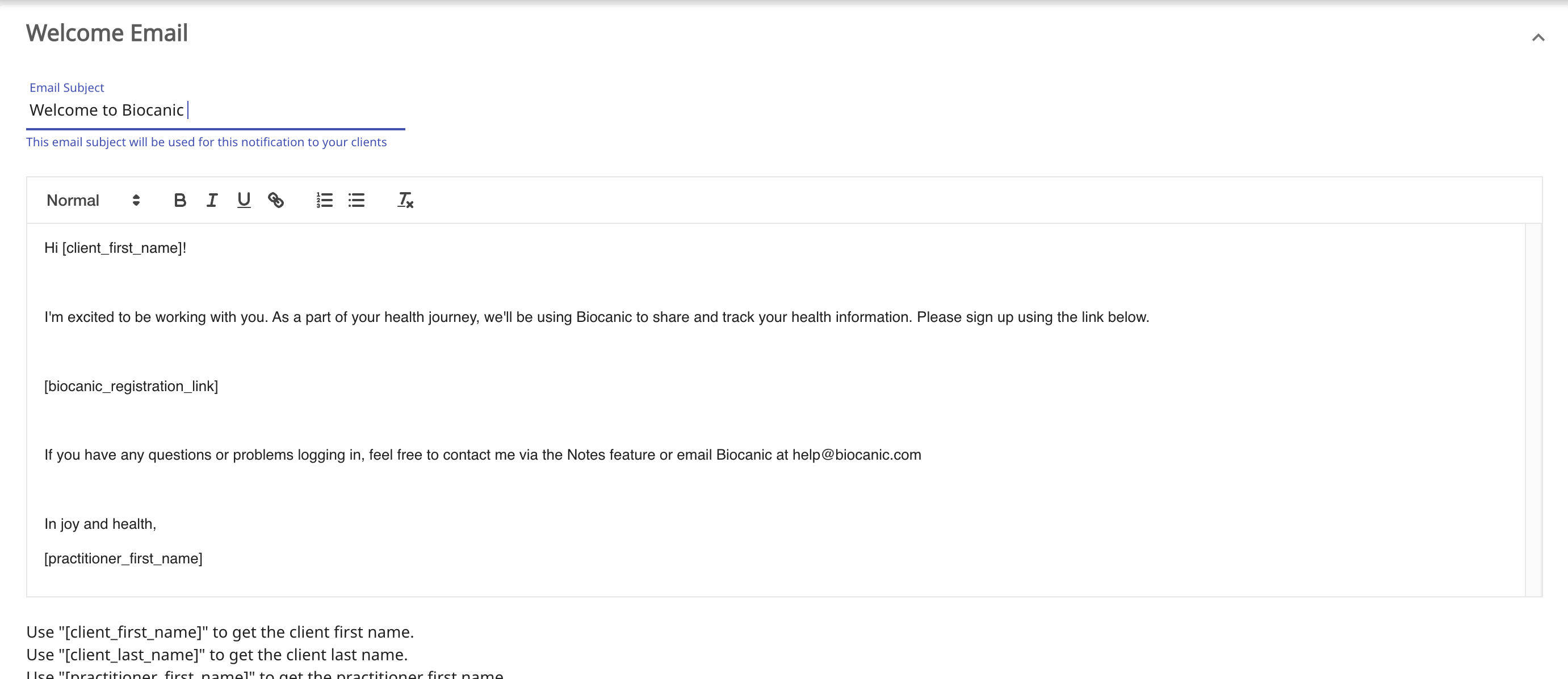 How to Set Up Email Notifications – Biocanic
