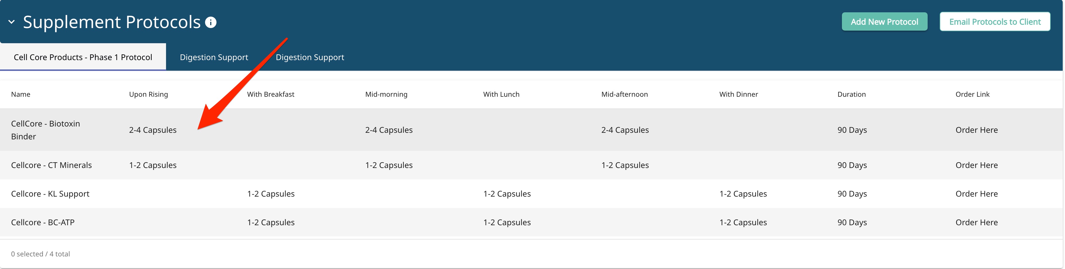 How to Change a Supplement Protocol for a Client – Biocanic