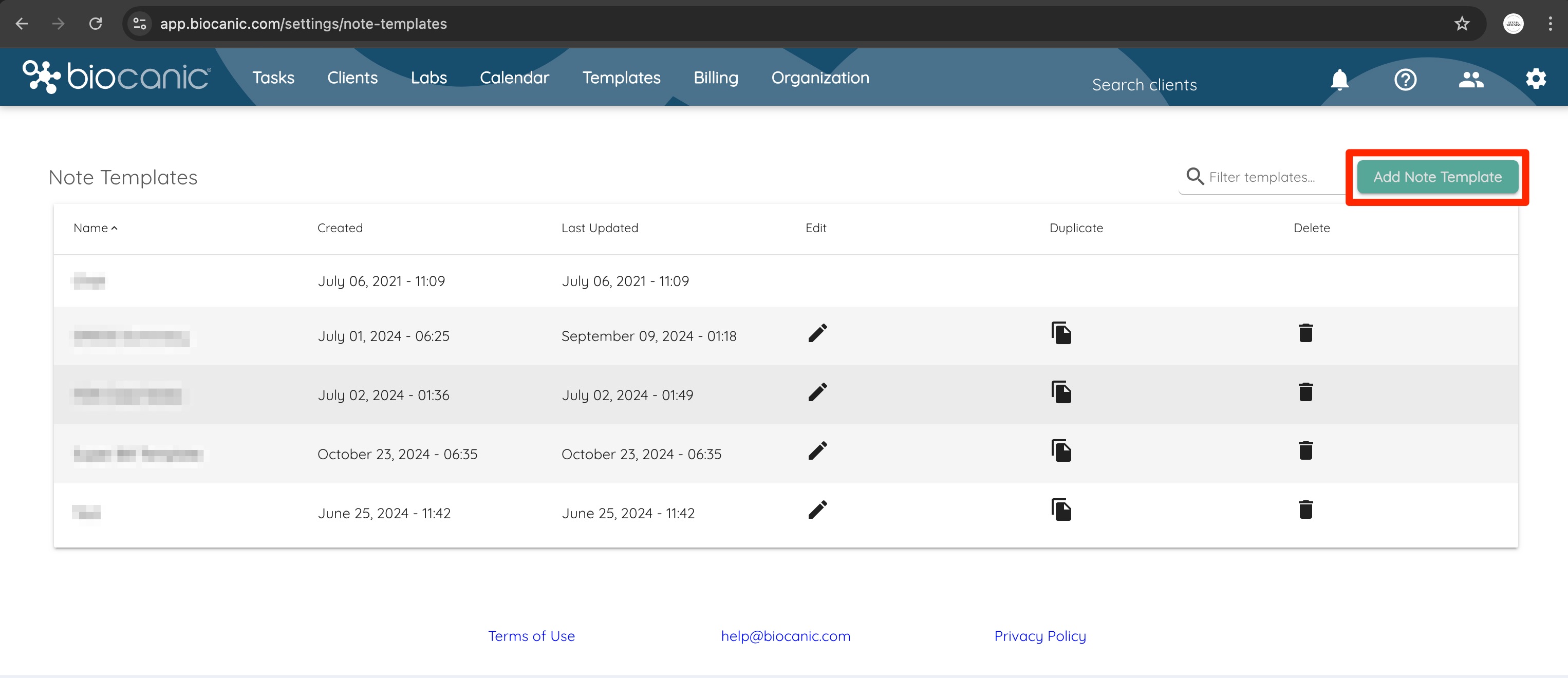 Create Imaging Requisitions – Biocanic